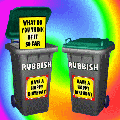 Birthday Funny Wheelie Bins GIF - Find & Share on GIPHY