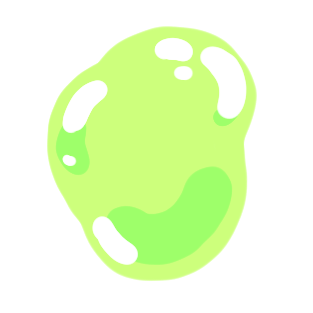Bubble Slime Sticker by Smol Bucket for iOS & Android | GIPHY