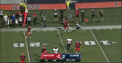 Illinois Football Sport GIF by Fighting Illini Athletics - Find & Share ...