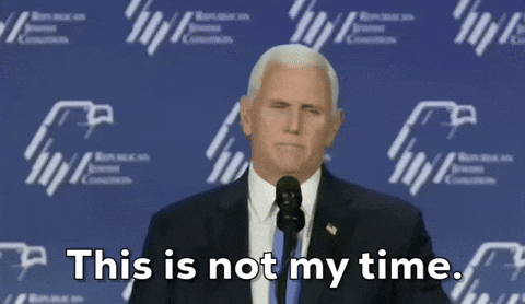 ICYMI: Former VP Mike Pence Is Dropping Out of the 2024 Race by GIPHY ...