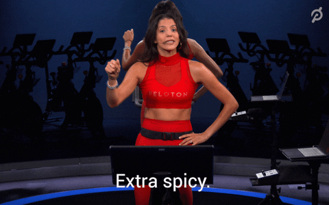 Cycling Extra Spicy GIF by Peloton - Find & Share on GIPHY