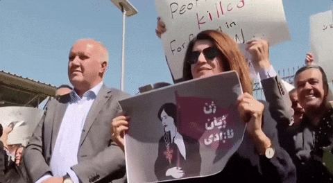 Protest Iran GIF by GIPHY News - Find & Share on GIPHY