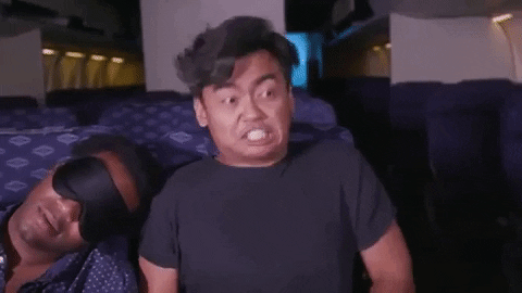 When Im Scared On The Plane GIFs - Find & Share on GIPHY