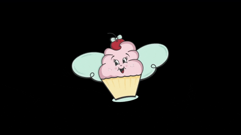 The Flying Cupcake GIF - Find & Share on GIPHY