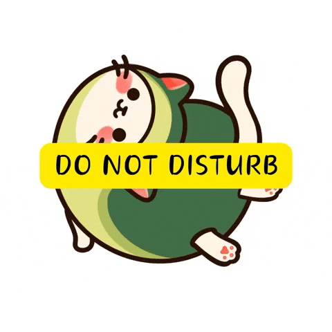 Do Not Disturb GIFs - Find & Share on GIPHY