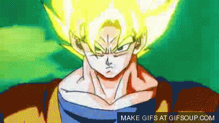 Dragon Ball Z - False Super Saiyan Goku Fix Up by NekoSarahCarter on ...