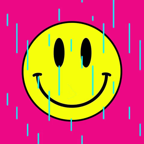 Rainy Day Smile GIF by Pablo Rochat - Find & Share on GIPHY