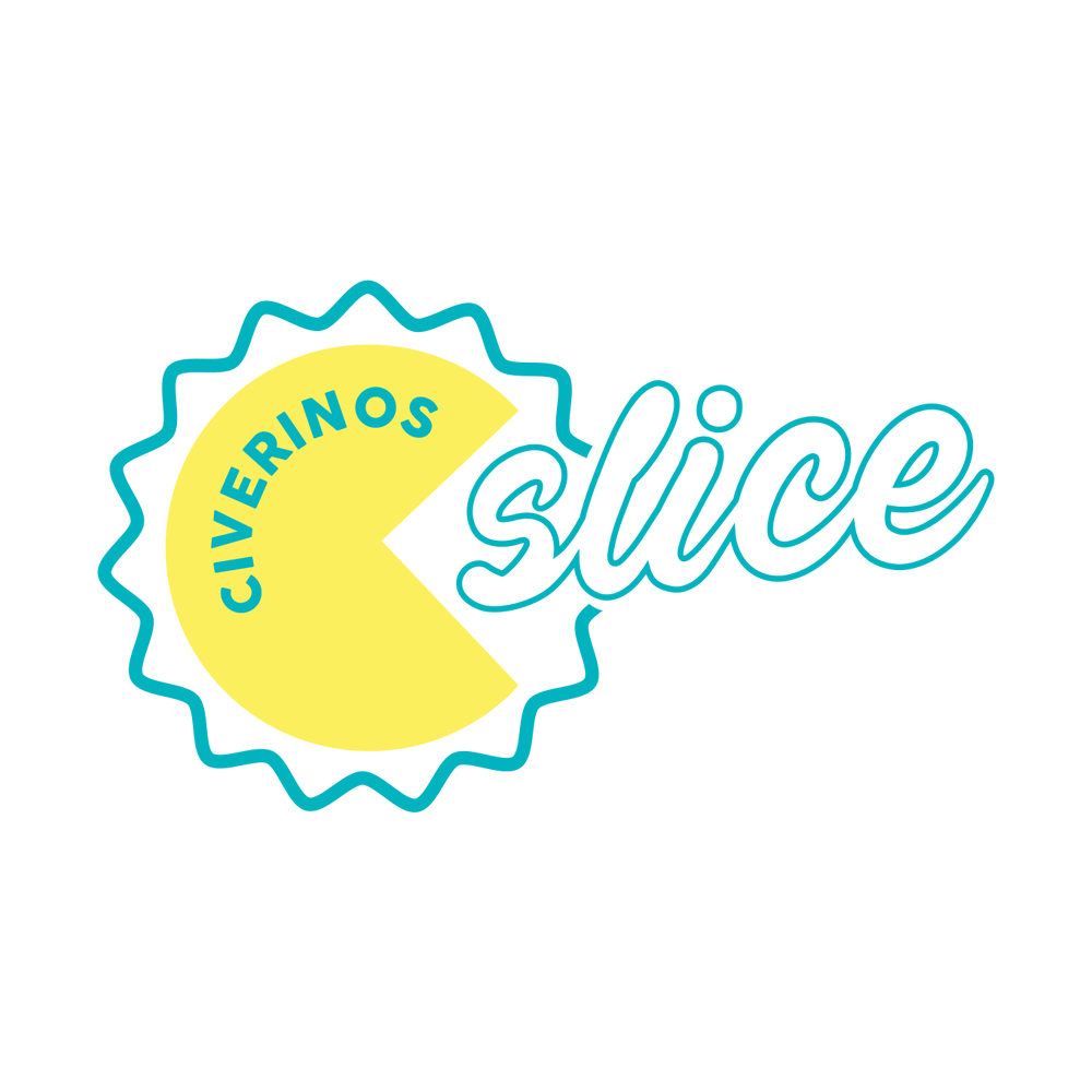Logo Slice Sticker by Civerinos for iOS & Android | GIPHY