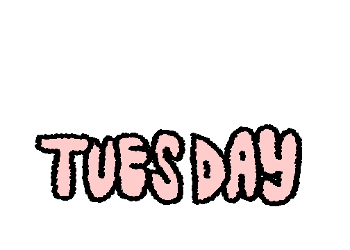Tuesday Morning Sticker by Alabaster Pizzo for iOS & Android | GIPHY