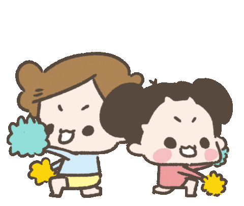 Cheer Go Sticker by chuchumei for iOS & Android | GIPHY