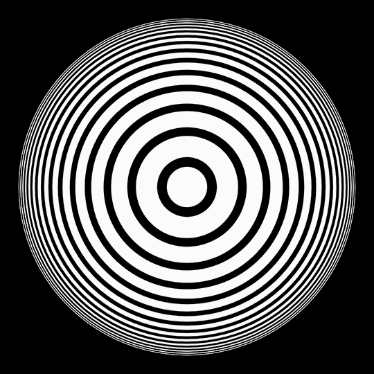 Op Art Monochrome by xponentialdesign | GIPHY