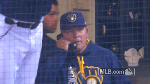 Bored Milwaukee Brewers GIF by MLB - Find & Share on GIPHY