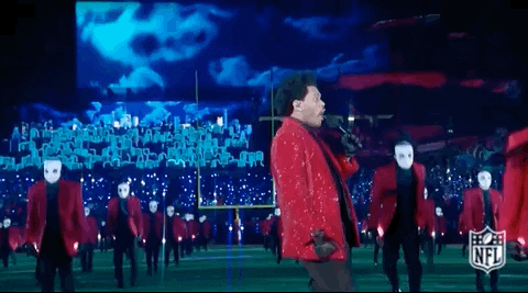 7 GIFs from Super Bowl Weeknd! (Halftime Show) by Sports GIFs | GIPHY