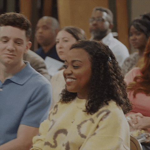 Bump Smile GIF by ABC Network - Find & Share on GIPHY