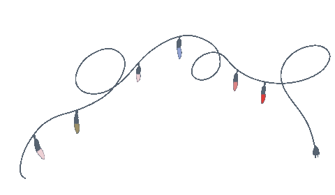 Blinking Christmas Lights Animated Gif