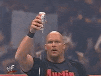 Stone Cold Steve Austin Beer Gif