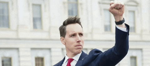Josh Hawley Running GIF by GIPHY News - Find & Share on GIPHY