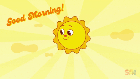 Good Morning Sunshine Animated Gif