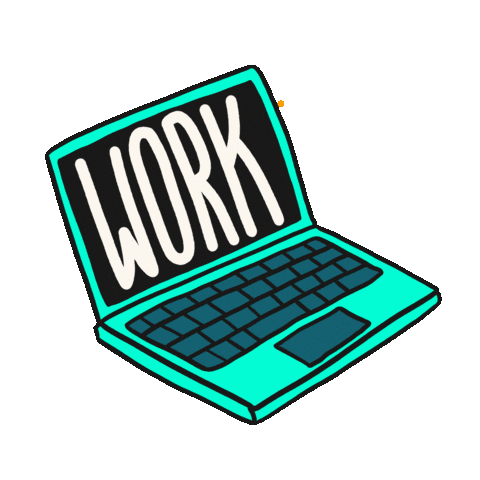 Working Work From Home Sticker for iOS & Android | GIPHY