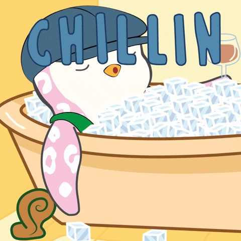 Chilling Chill Out GIF by Pudgy Penguins - Find & Share on GIPHY