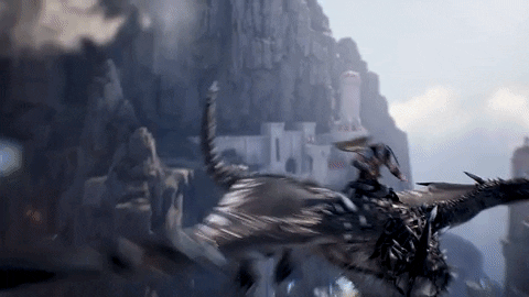 Skyrim Dragon Gif