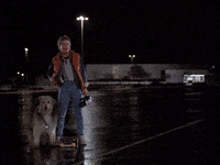Back To The Future Delorean Gif