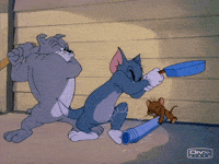 Tom And Jerry Running Gif