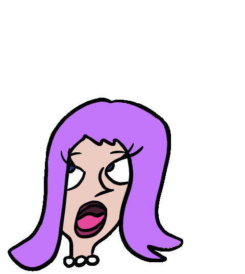 Scared Girl Sticker by Nicole Pavlov for iOS & Android | GIPHY