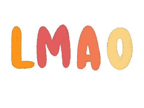 Lmao Laughing My Ass Off Sticker for iOS & Android | GIPHY