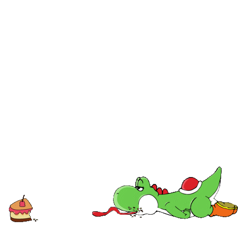 Yoshi Eating Gif