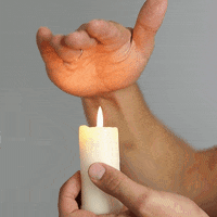 Fire In Hand Gif