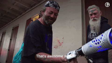 Bionics Bionic Arm GIF by The Guardian - Find & Share on GIPHY