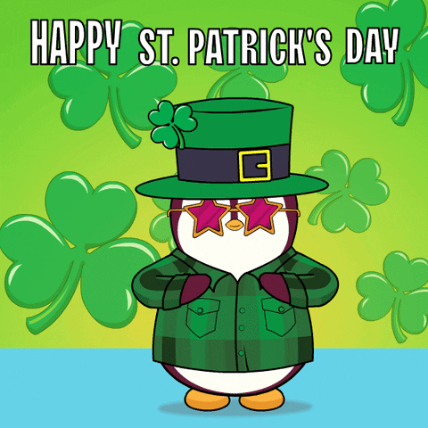 St. Patrick's Day by Pudgy Penguins | GIPHY