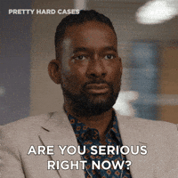 Are You Serious Reaction