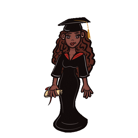 Jumping Black Woman Sticker by JellaCreative for iOS & Android | GIPHY