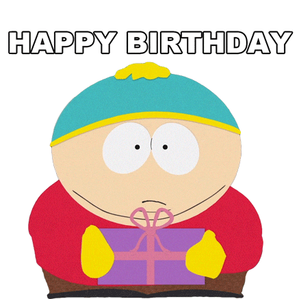 Happy Birthday Cartman Sticker by South Park for iOS & Android | GIPHY