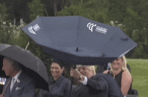 Boris Johnson's Battle With His Umbrella, In 4 GIFs by GIPHY News | GIPHY