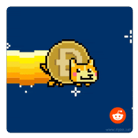 Nyan Cat Rainbow Gif