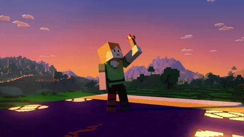 Claiming Video Games GIF by Minecraft - Find & Share on GIPHY