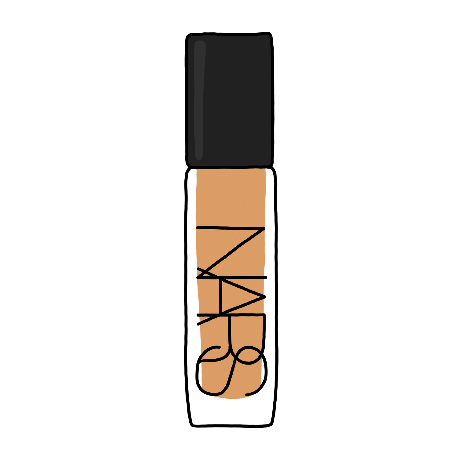 Beauty Foundation Sticker by NARS Cosmetics for iOS & Android | GIPHY