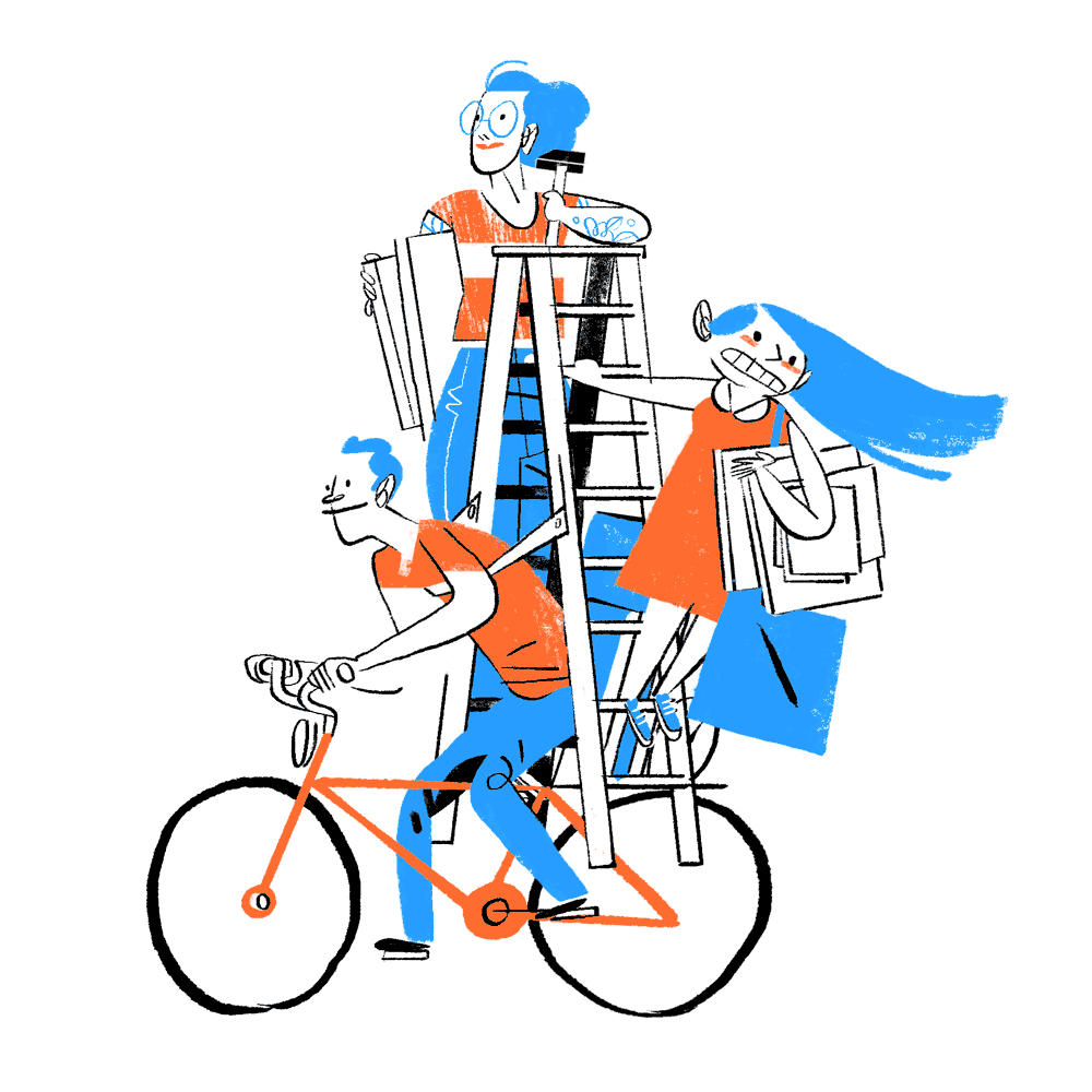 Friends Bike GIF - Find & Share on GIPHY