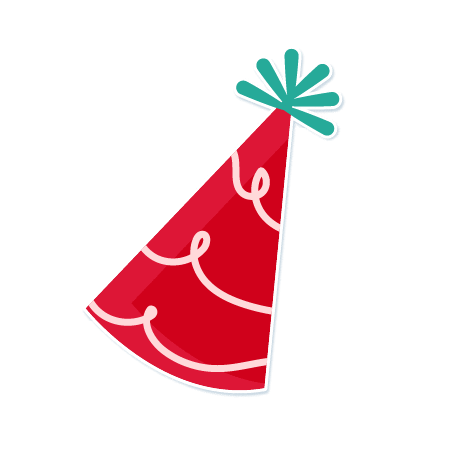 Birthday Party Hat Gif