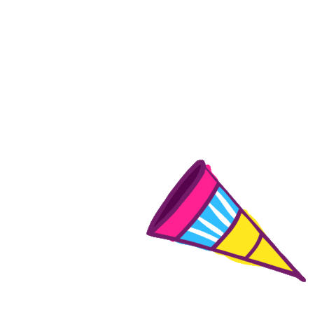 Happy Fireworks Sticker by Demic for iOS & Android | GIPHY