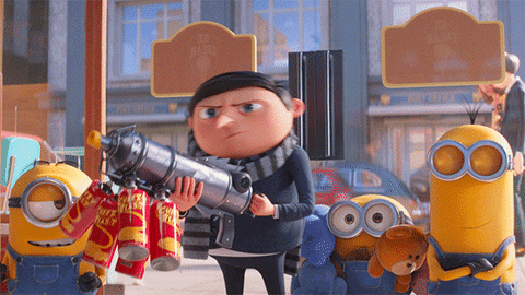 Minion Punch Gif