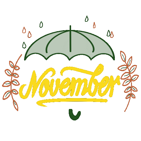 November Rain Summer Sticker for iOS & Android | GIPHY