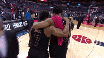 Best Friends Hug GIF by NBA - Find & Share on GIPHY
