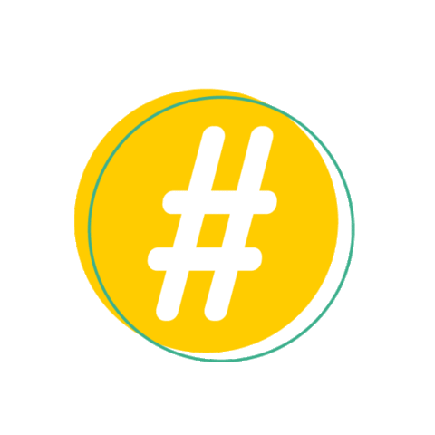 Hashtag Icon Gif