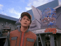 Back To The Future Gif Shocked
