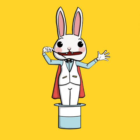 Magic Rabbit GIFs - Find & Share on GIPHY
