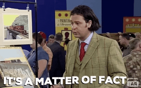 Know It All Facts GIF by ANTIQUES ROADSHOW | PBS - Find & Share on GIPHY
